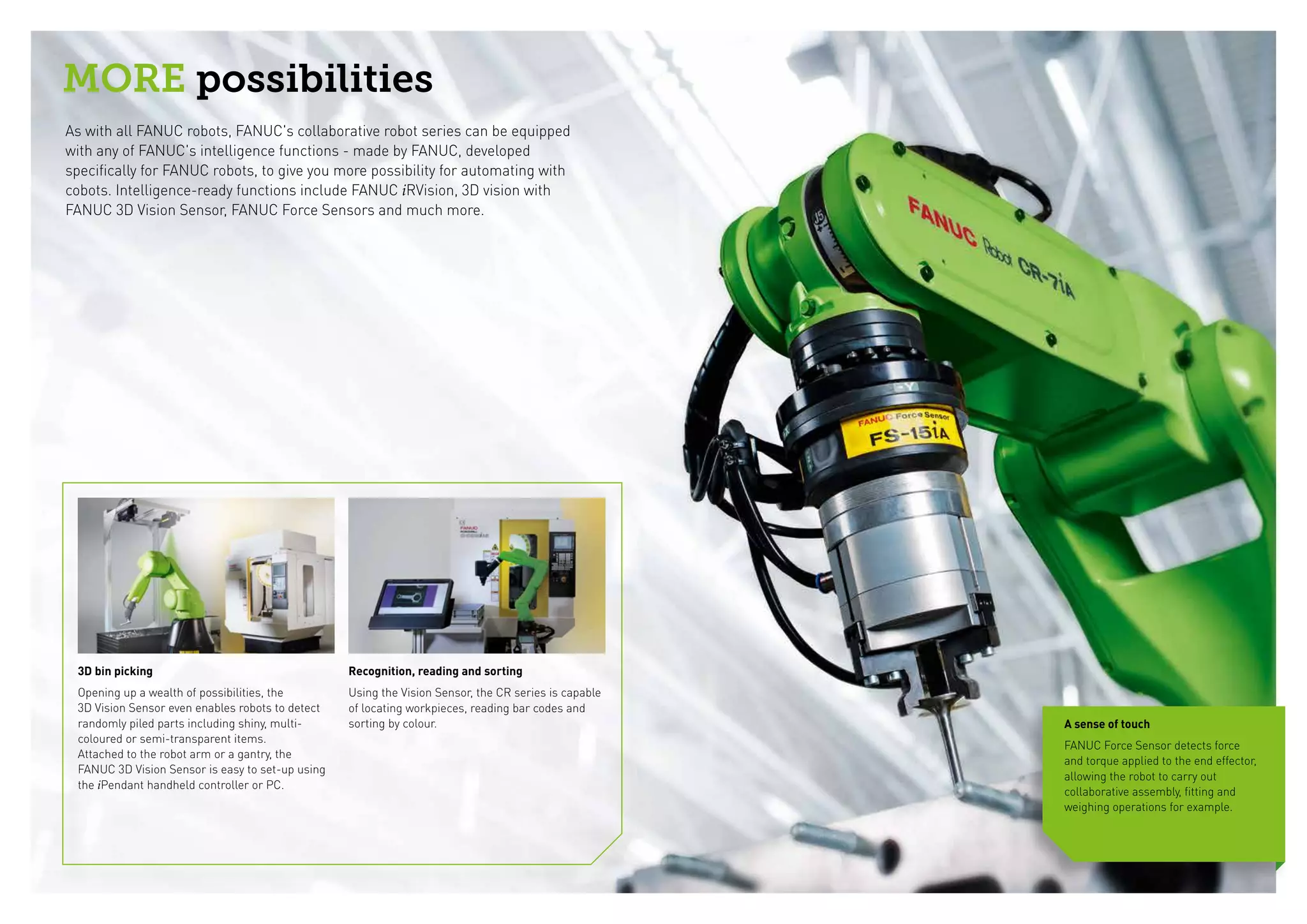 FANUC collaborative robots overview | PDF