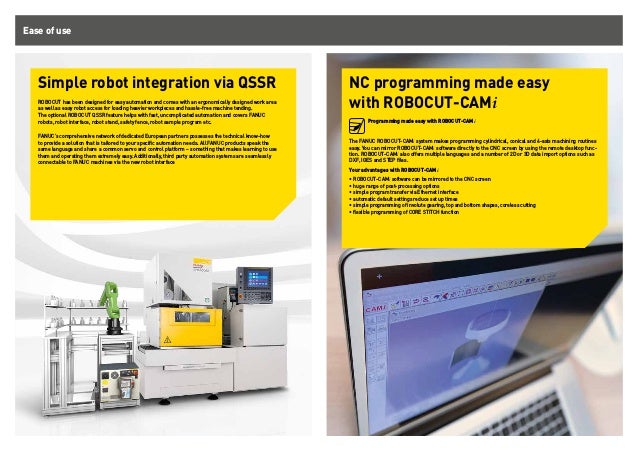 FANUC Wire Electrical Discharge Machine ROBOCUT brochure Fast, accurate ...