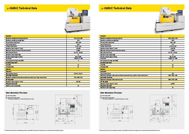 FANUC Wire Electrical Discharge Machine ROBOCUT brochure Fast, accurate ...