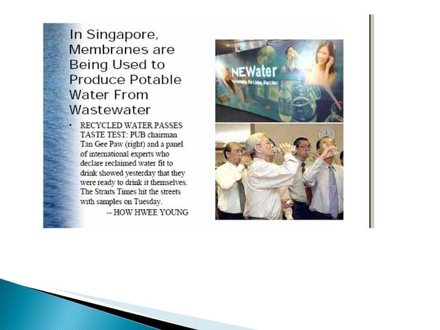 Membrane Bioreactor Technology - An Overview | PPT