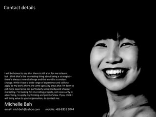 Michelle Beh's Resume | PDF