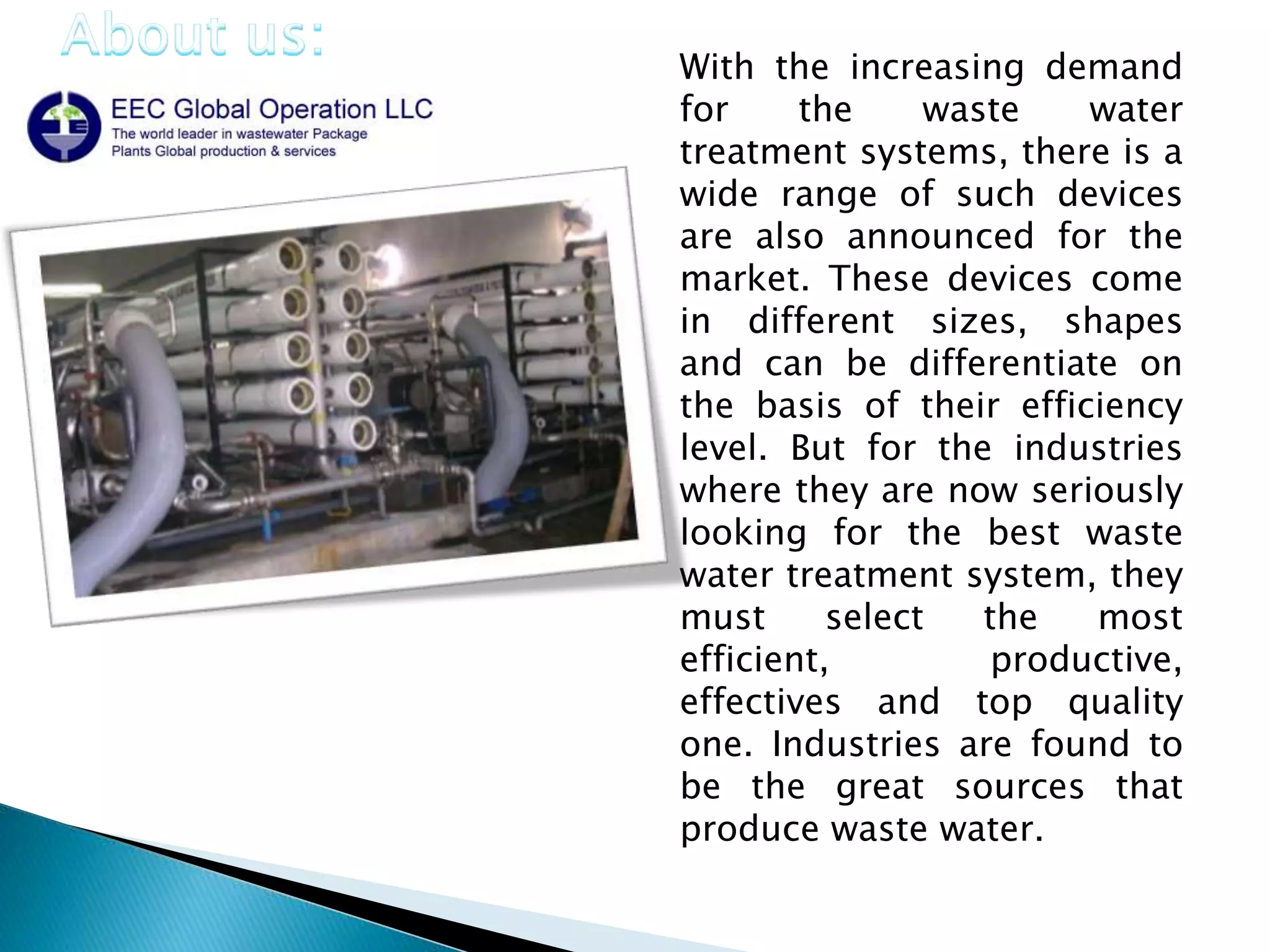 MBR membrane bio reactors | PPTX | Biotech and Biomedical Industry ...