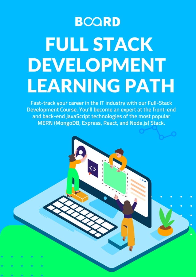 (M) brochure full stack development learning path | PDF