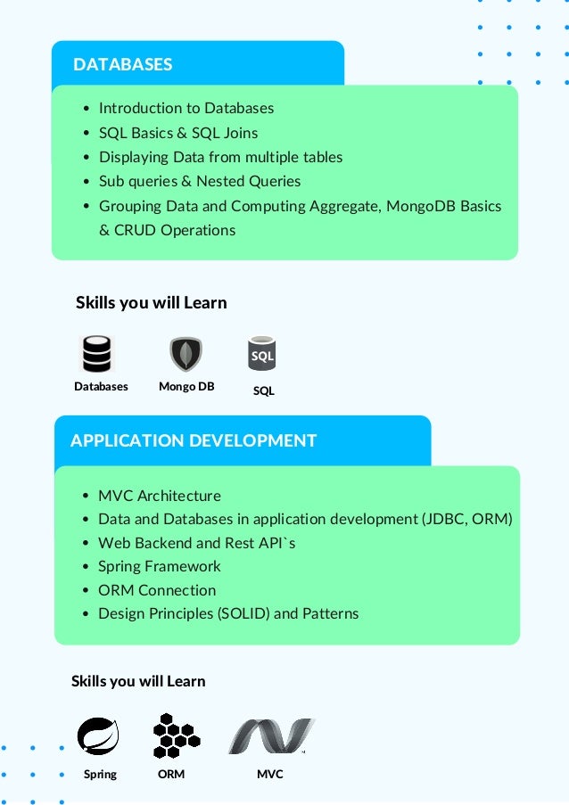 Brochure - Software Development Learning Path | PDF
