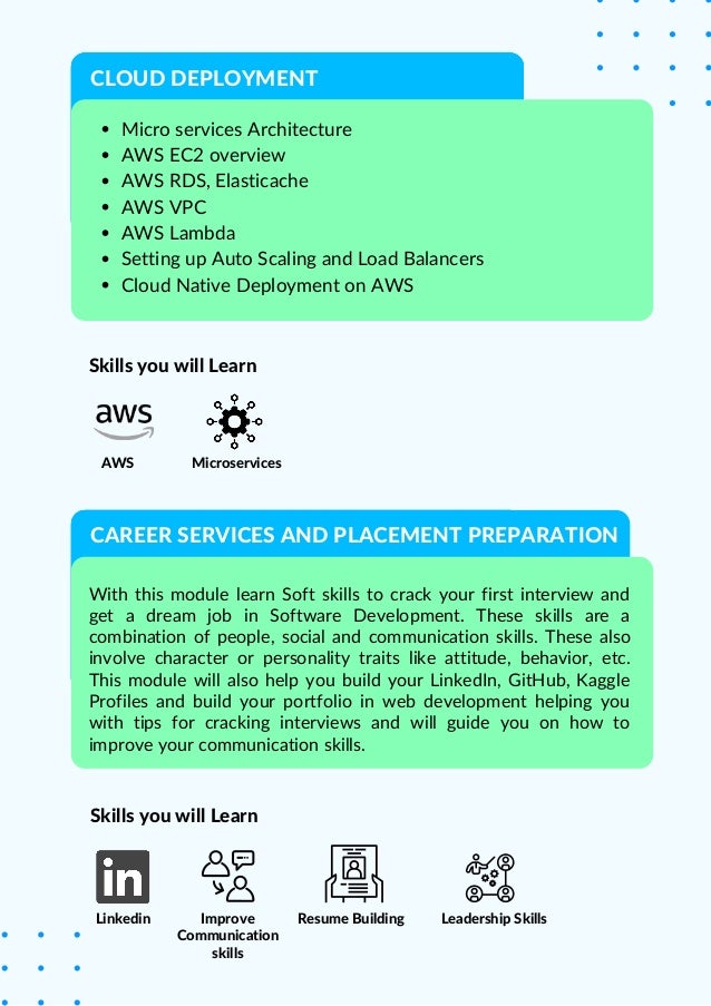 Brochure - Software Development Learning Path | PDF