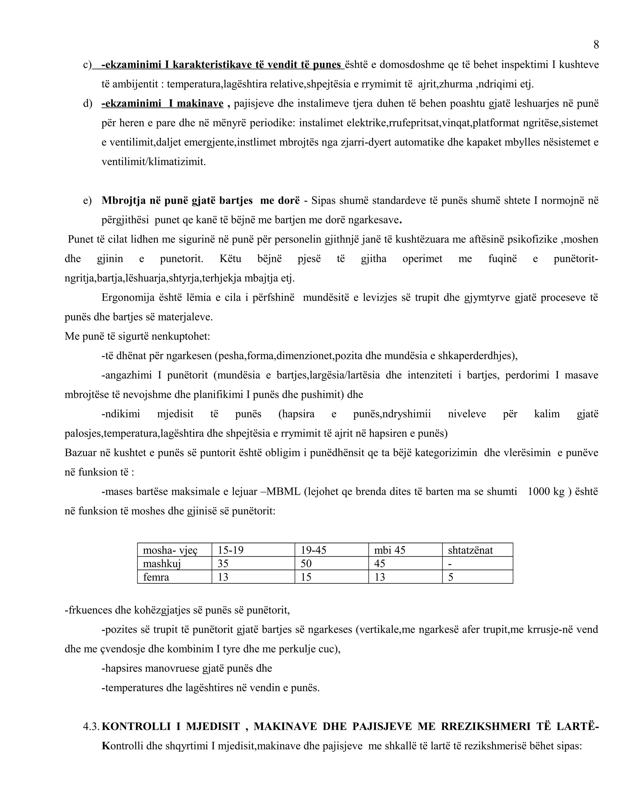 Mbrojtja ne pune dhe perpunimi i metaleve | DOC