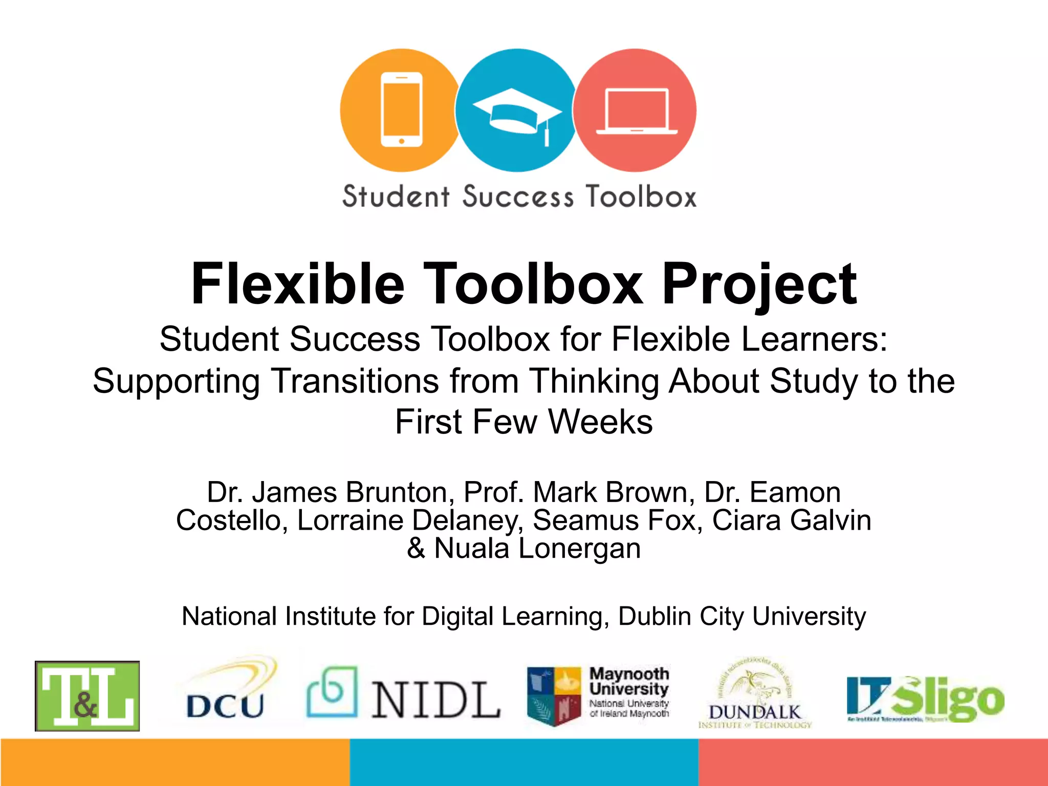Flexible Toolbox Project: | PPTX