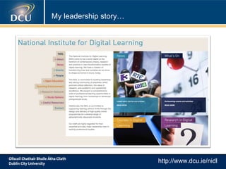 My Leadership Story: Personal Insights and Reflections | PPT