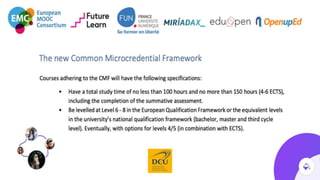 Towards a European Approach to Micro-credentials | PPT