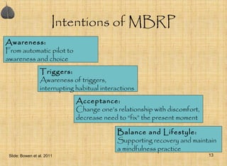 Mindfulness and Relapse Prevention | PPT