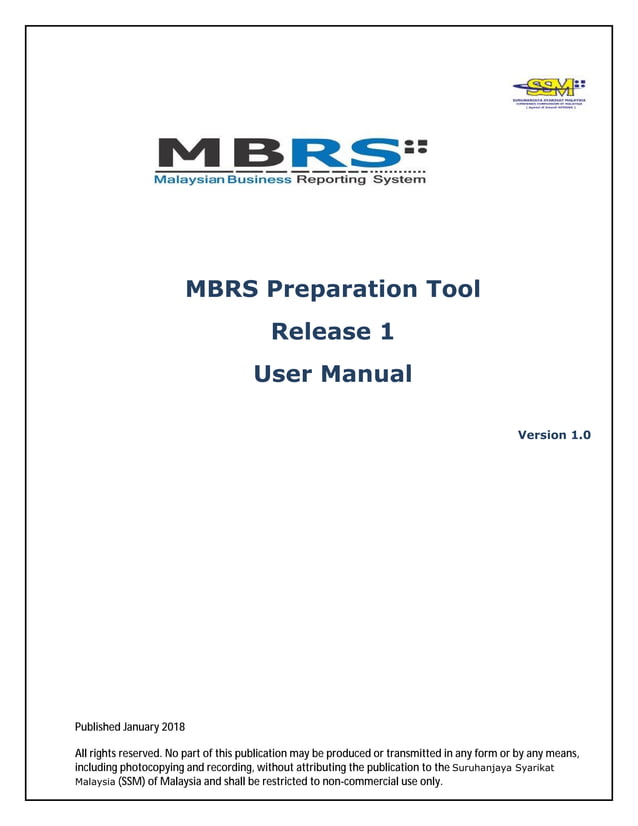 Malaysian Business Reporting System (MBRS) | PDF | Desktop Publishing ...