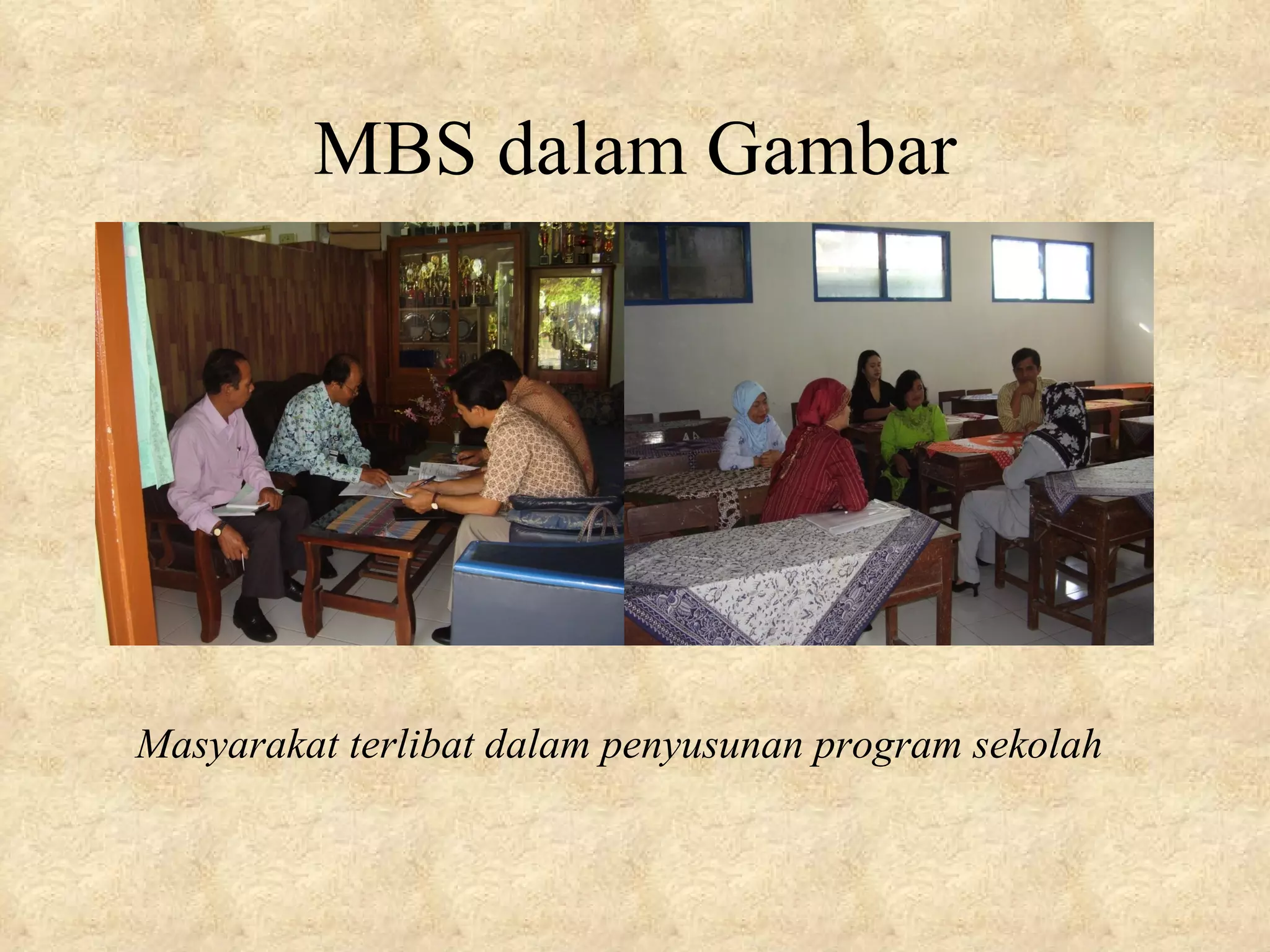 MBS (Manajemen Berbasis Sekolah) | PPT