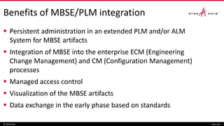MBSE and the Business of Engineering | PDF
