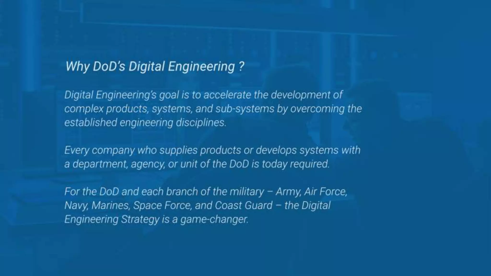 Model-Based Systems Engineering (MBSE) and Digital Engineering (DE) | PPT