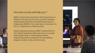 Model-Based Systems Engineering (MBSE) and Digital Engineering (DE) | PPT