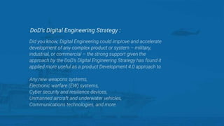 Model-Based Systems Engineering (MBSE) and Digital Engineering (DE) | PPT