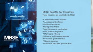 Model-Based Systems Engineering (MBSE) and Digital Engineering (DE) | PPT