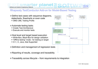 Model Based Systems and Software Engineering an overview of the IBM Rational solution | PPT