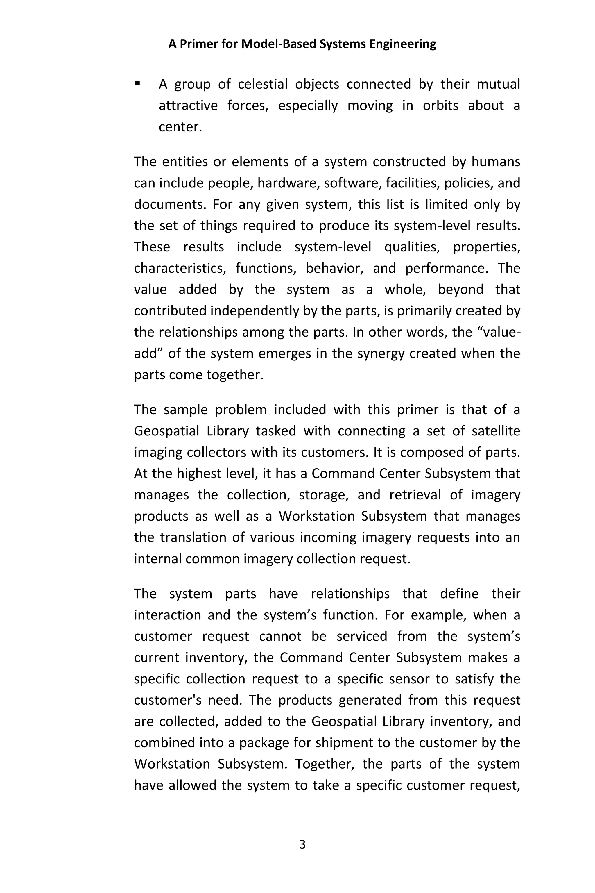 Model-Based System Engineering-Vitech | PDF
