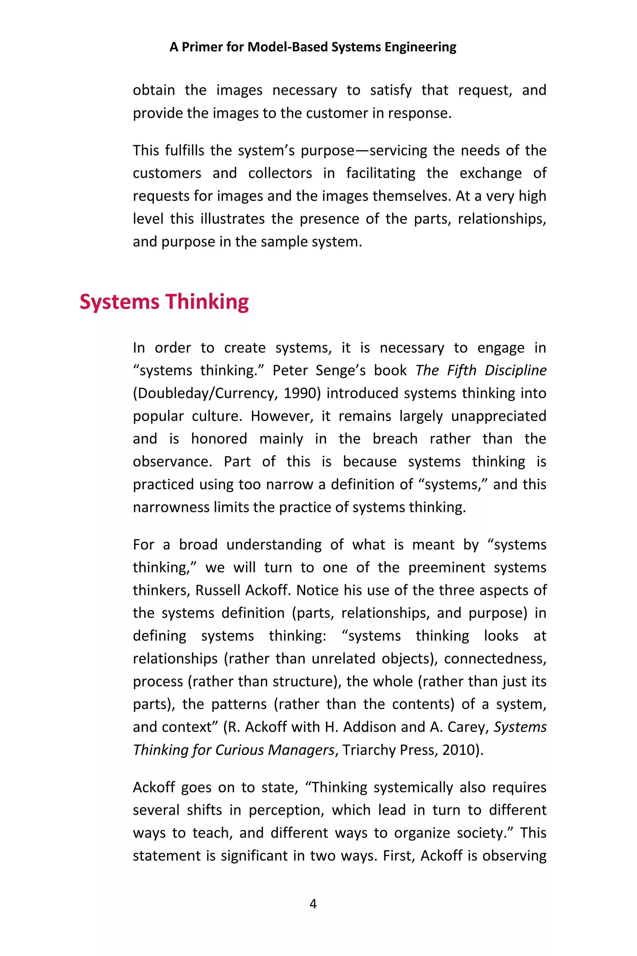 Model-Based System Engineering-Vitech | PDF