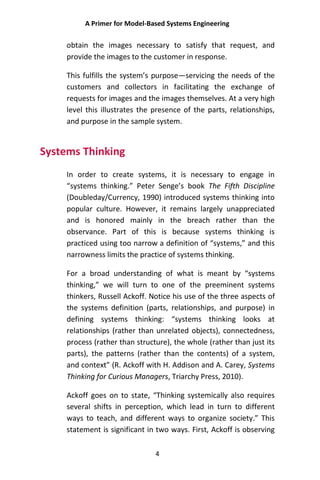 Model-Based System Engineering-Vitech | PDF