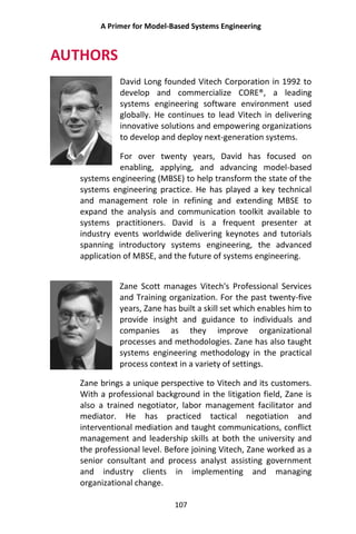 Model-Based System Engineering-Vitech | PDF