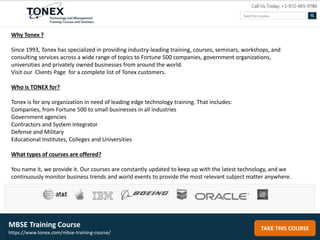 MBSE Training Course | PPTX