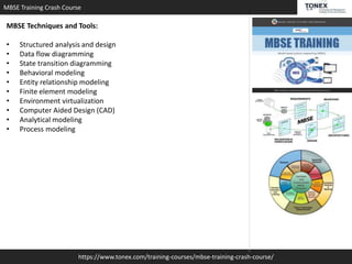 MBSE Training Crash Course - Presented by Tonex | PPTX