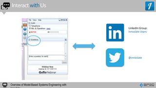 Overview of Model Based Systems Engineering Using Innoslate | PPTX | Operating Systems ...