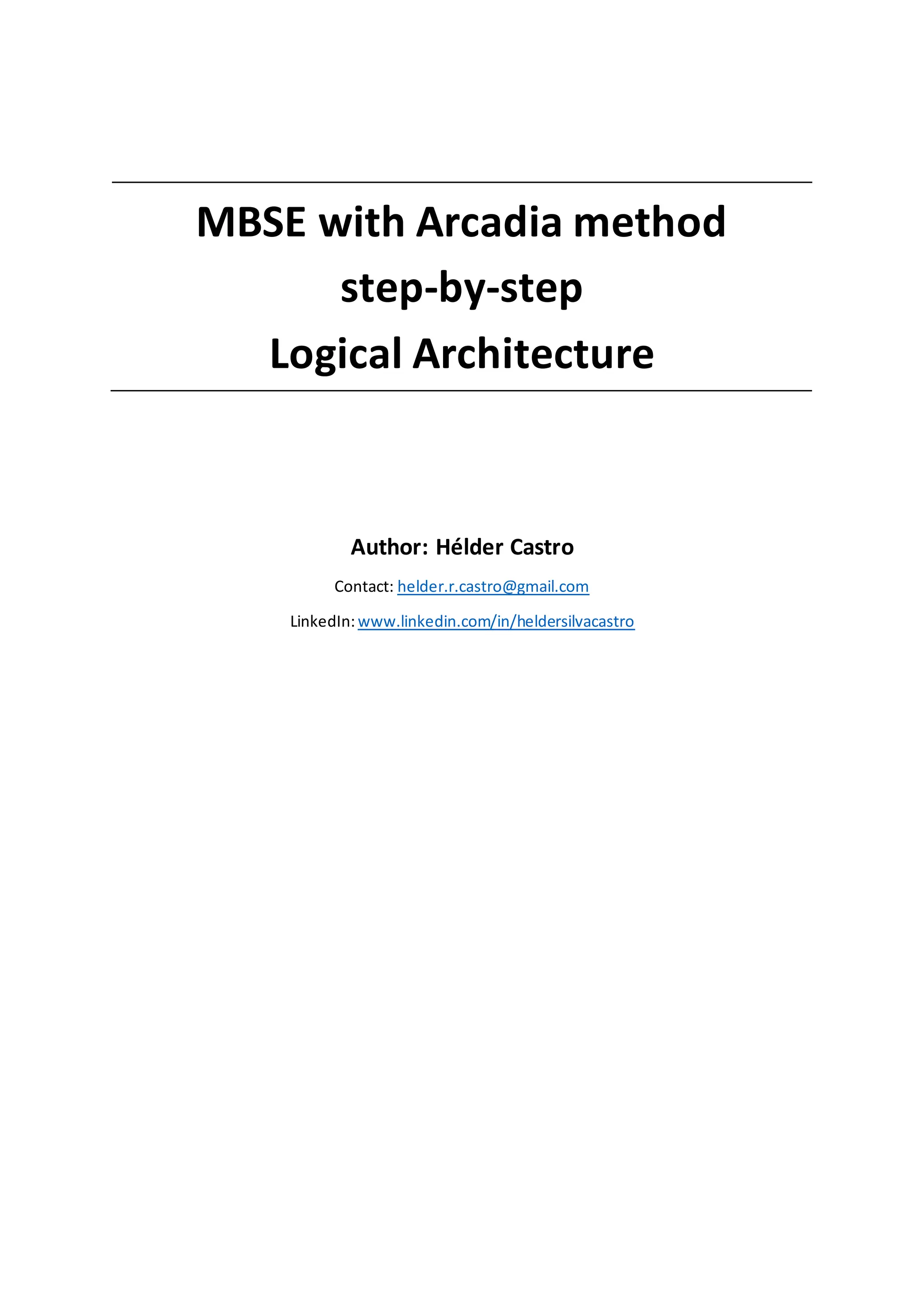 MBSE with Arcadia method step-by-step Logical Architecture.pdf