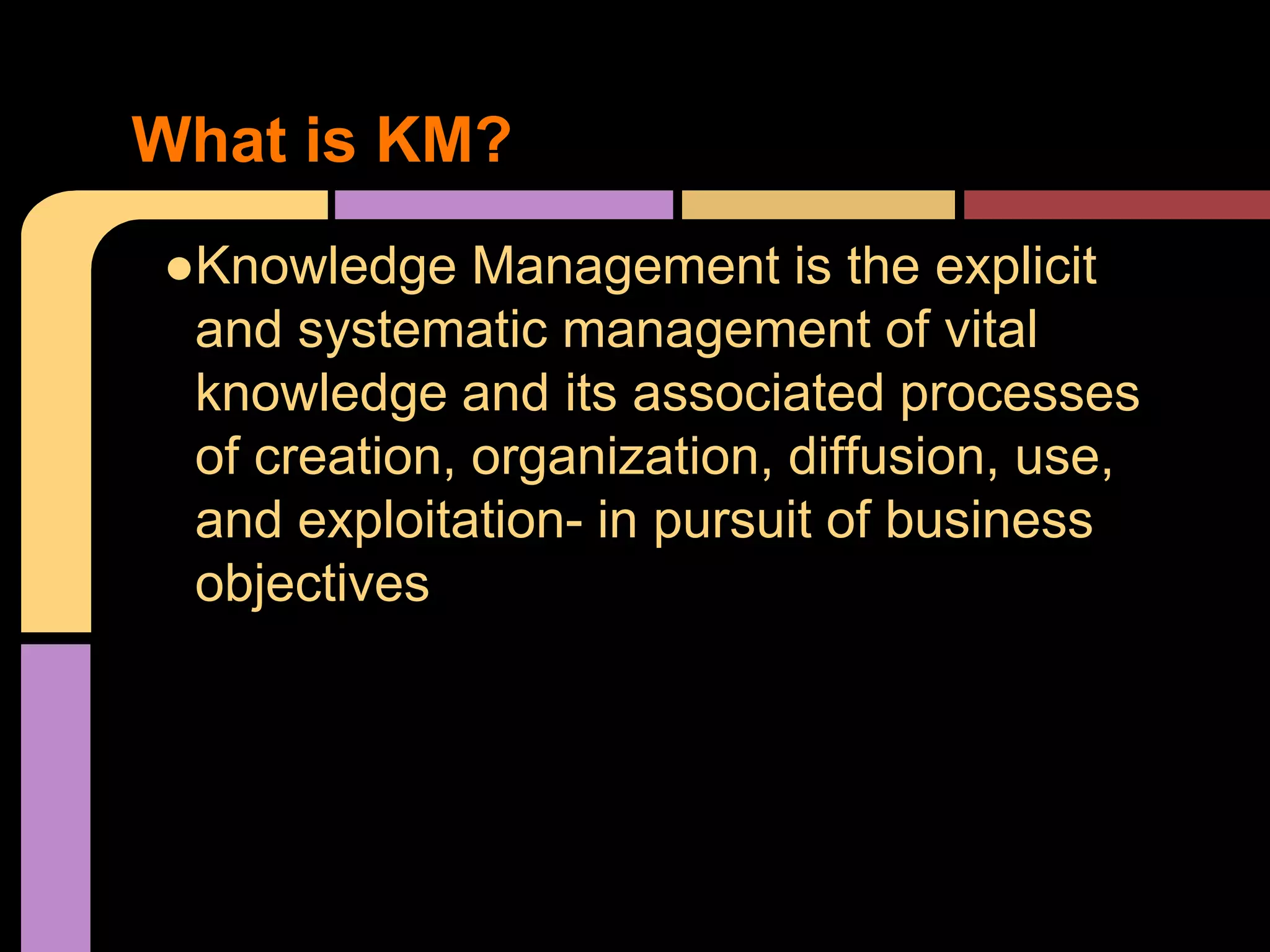 Knowledge Management ppt | PPT