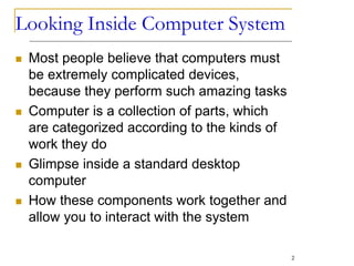 Types Of The Computer System And Processing Cycle | PPTX | Operating ...