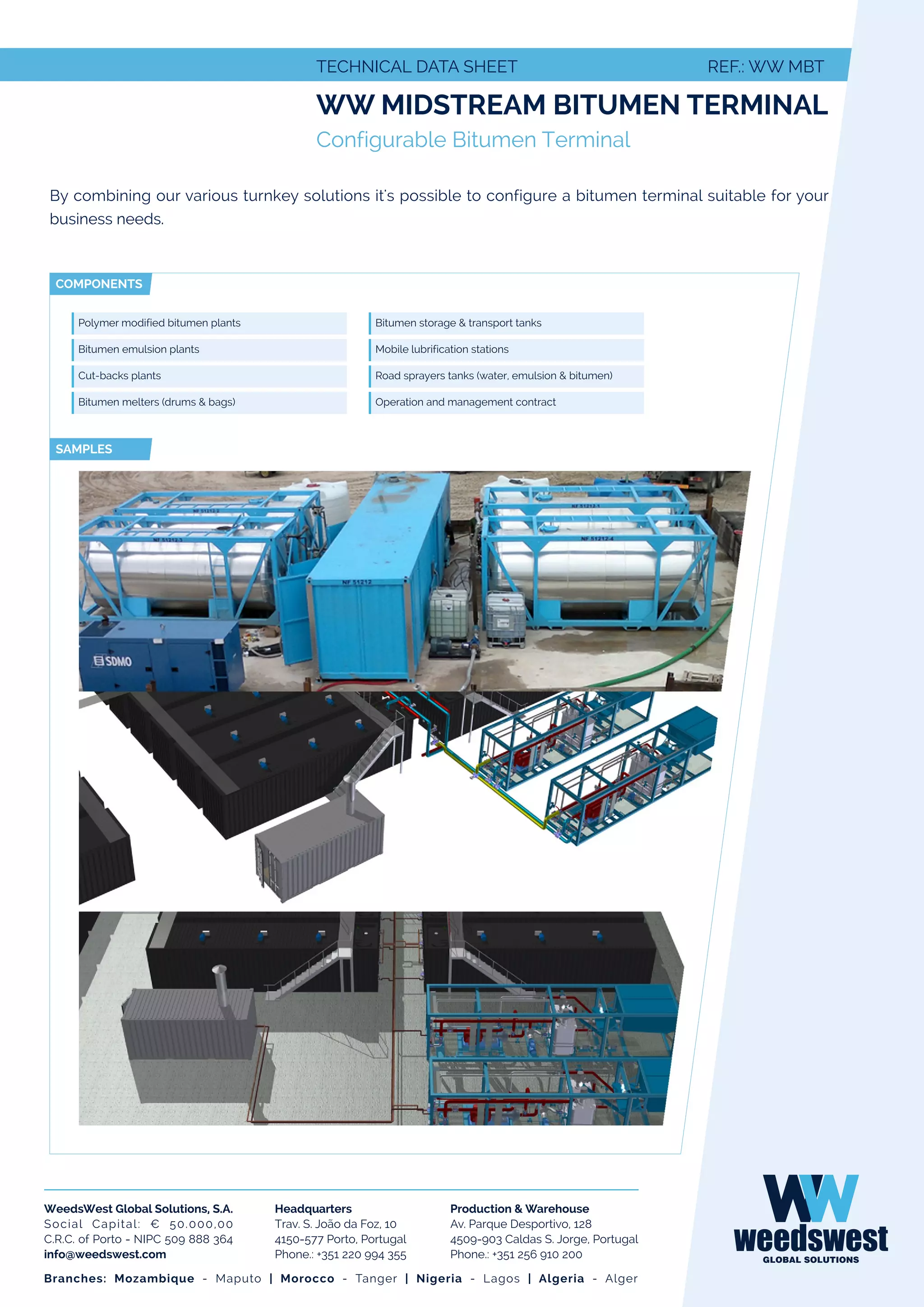 Midstream Bitumen Terminal | PDF