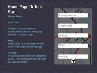 E-Z Vending & CharlieCard App | PPT