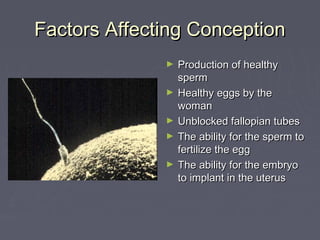 Assisted Reproduction Technology and its Technique | PPT