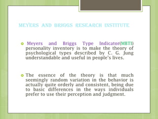Mbti | PPTX