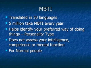 Mbti | PPT