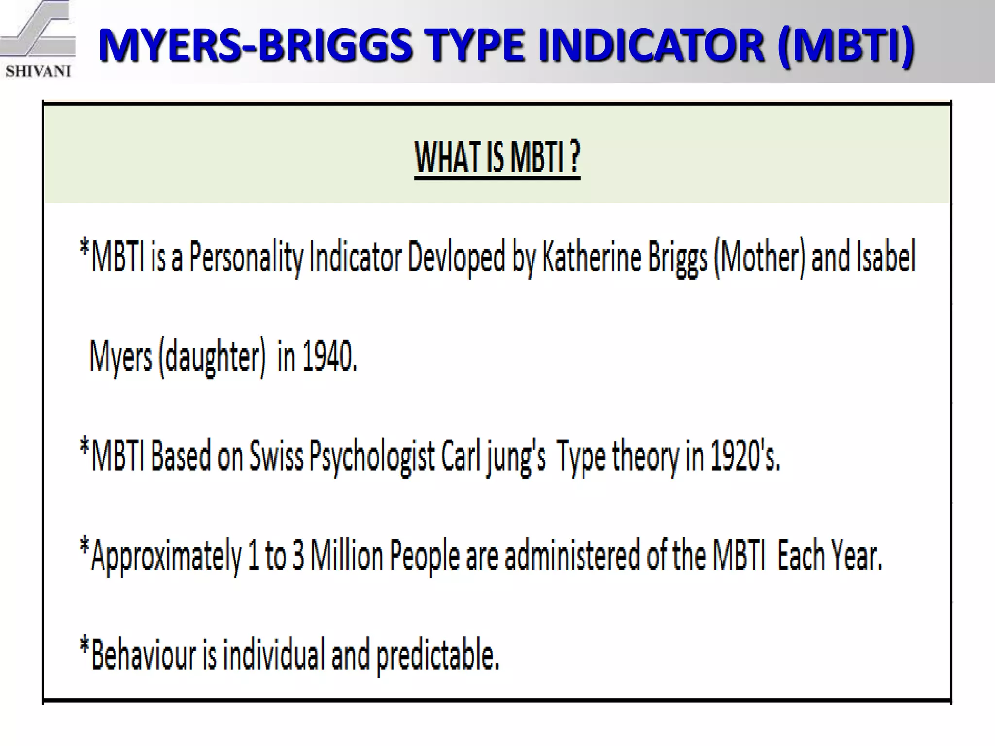 MBTI | PPTX