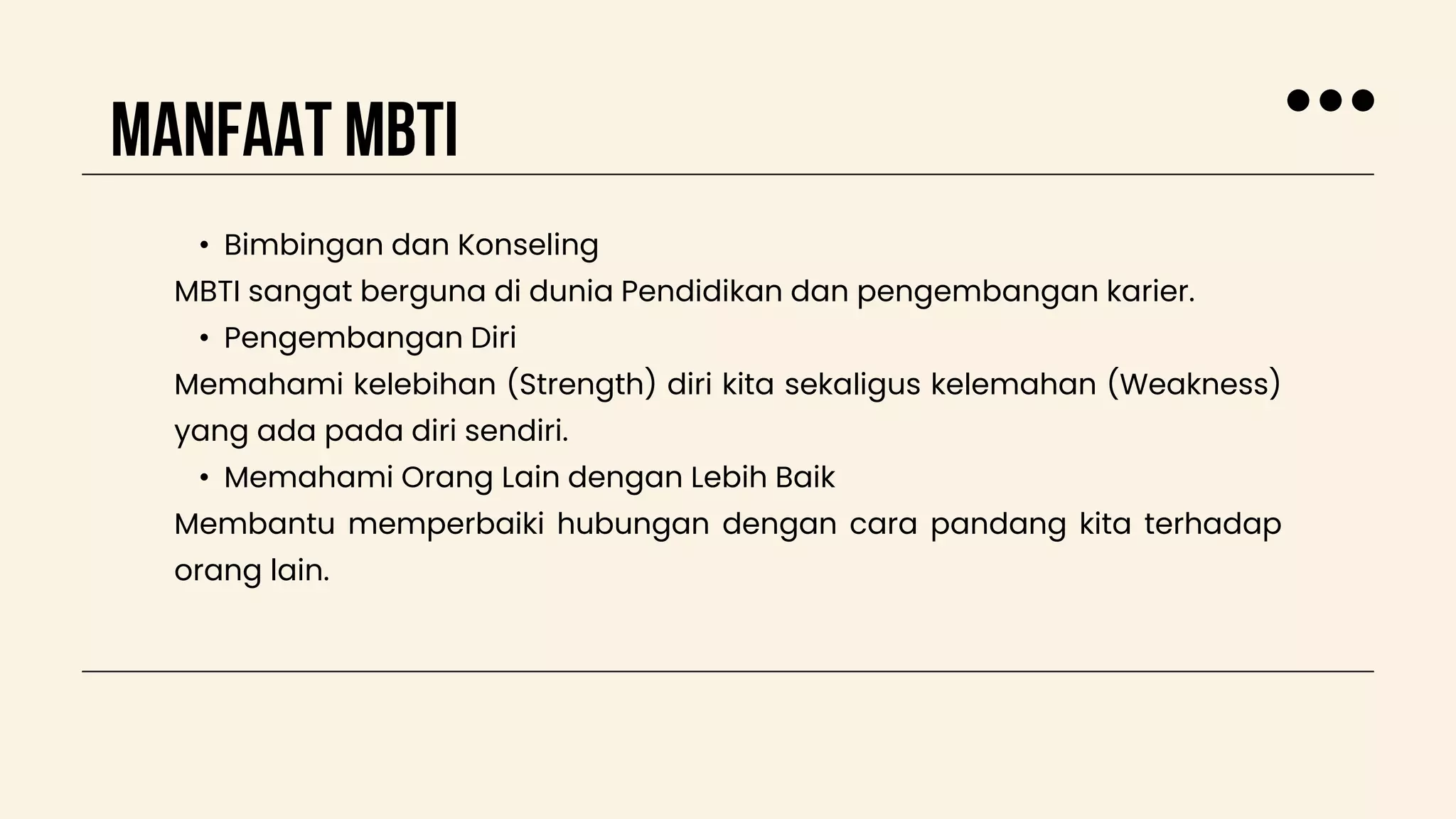 TEORI MYERS BRIGGS TYPE INDICATOR.pptx