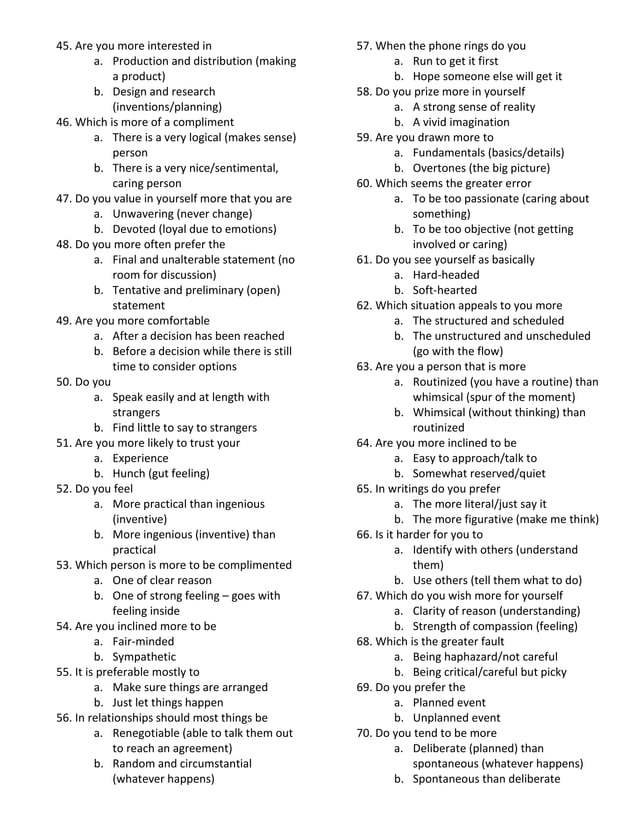 MBTI.pdf | Family and Relationships