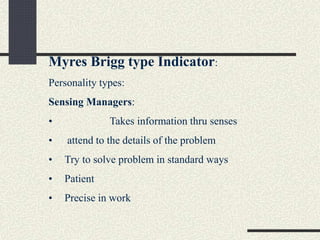 MBTI.ppt | Science