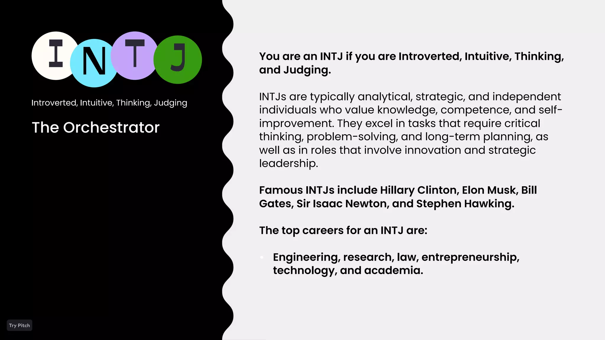 The Myers-Briggs Type Indicator (MBTI) and Career path | PDF