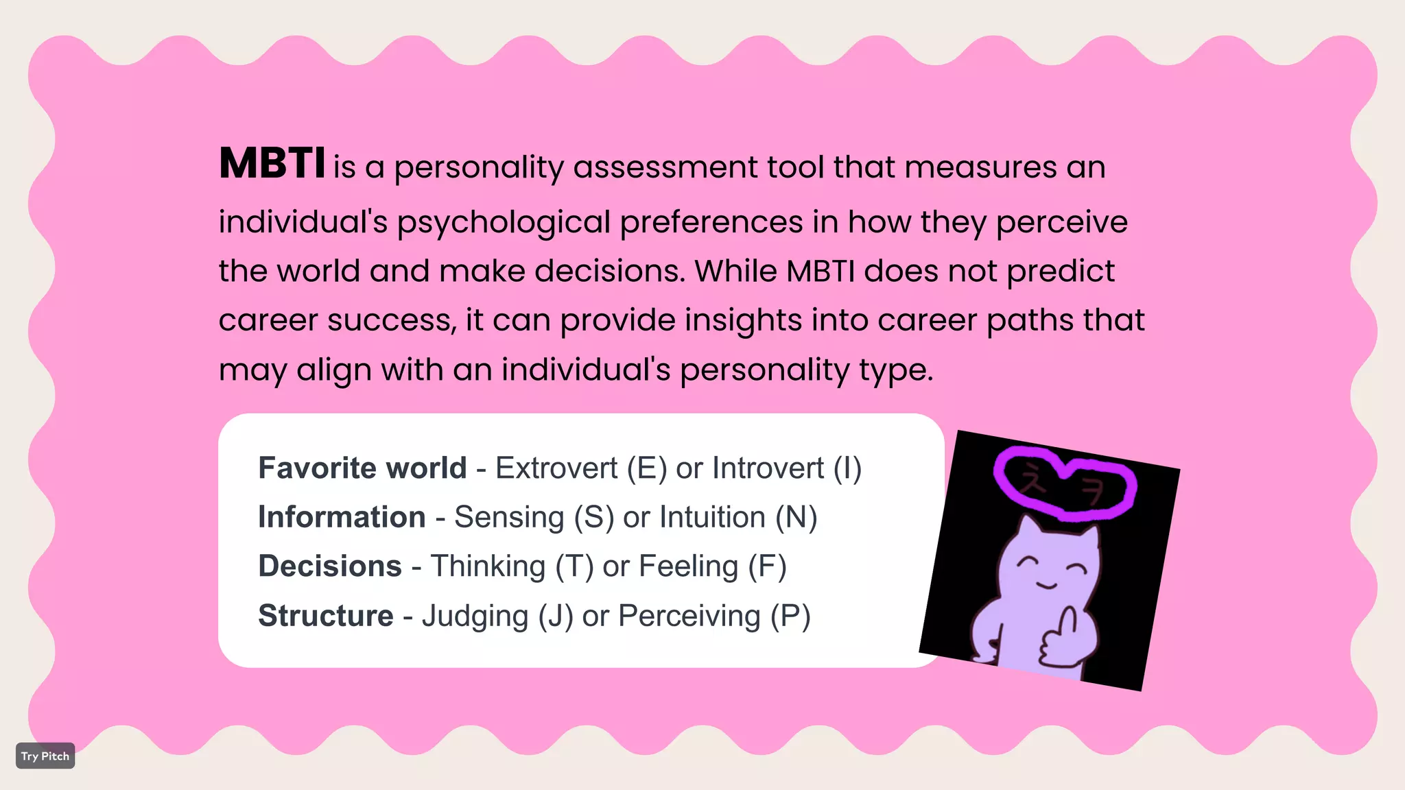 The Myers-Briggs Type Indicator (MBTI) and Career path | PDF