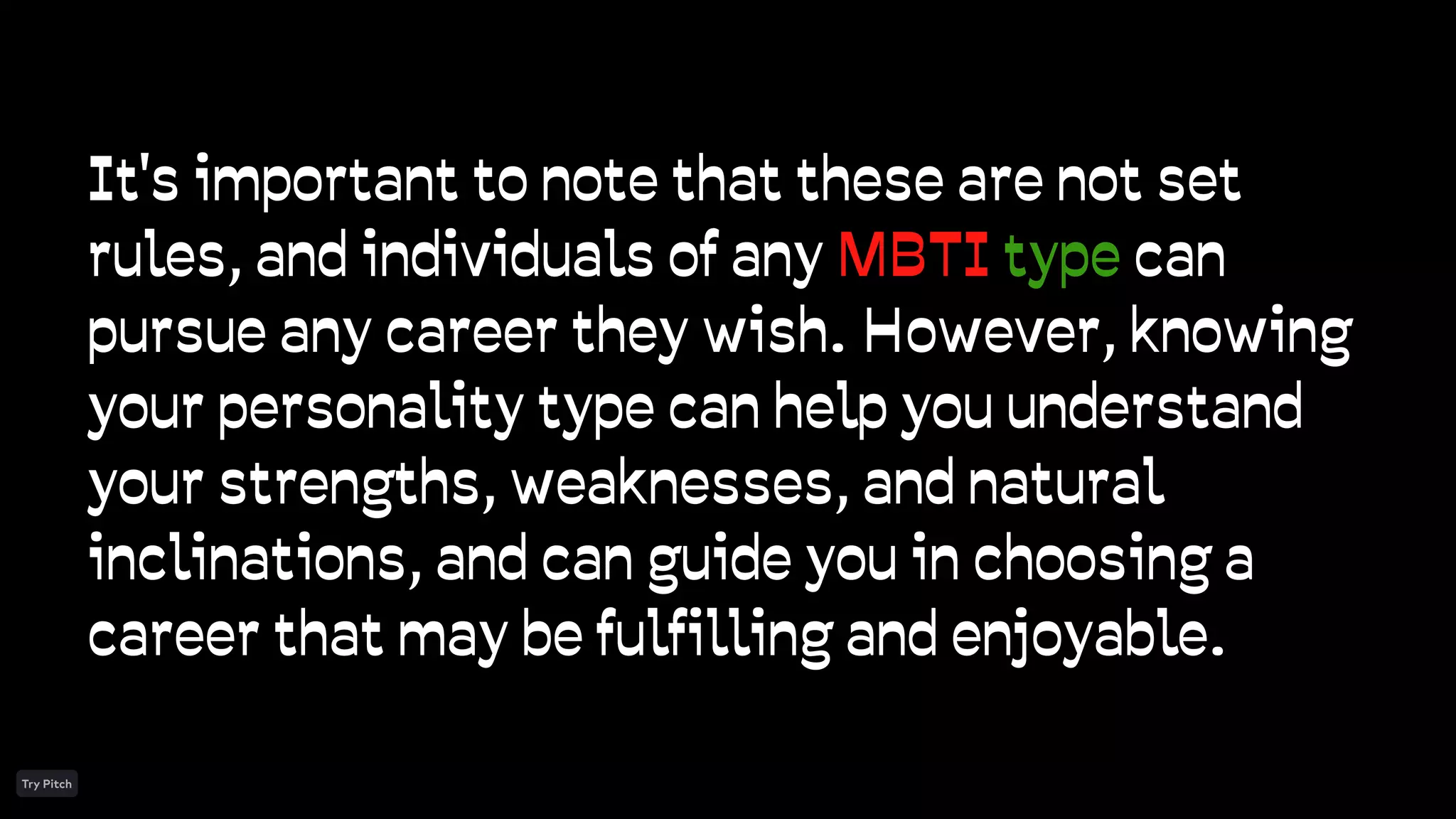 The Myers-Briggs Type Indicator (MBTI) and Career path | PDF