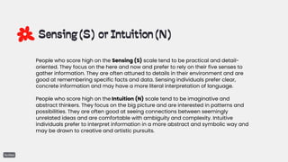 The Myers-Briggs Type Indicator (MBTI) and Career path | PDF