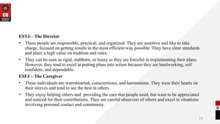 MBTI management practices and organisational behaviour | PPTX