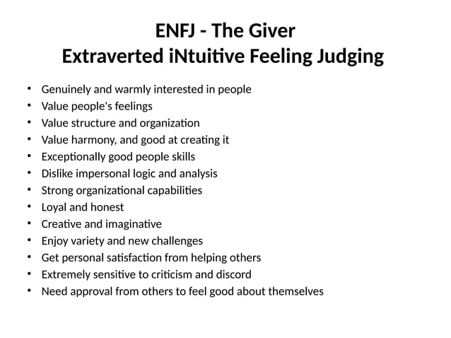 MBTI.pptx- identifying 16 personality types | PPTX