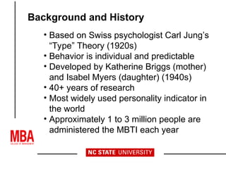 MBTI analisis for type indicator personal | PPT