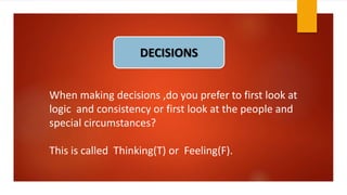 Myers-Briggs Type Indicator | PPTX