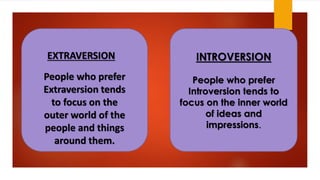 Myers Briggs Type Indicator. | PPT